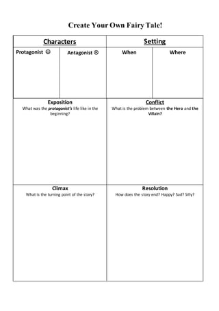 Writing a-fairytale-worksheet (writing acivities) | DOCX
