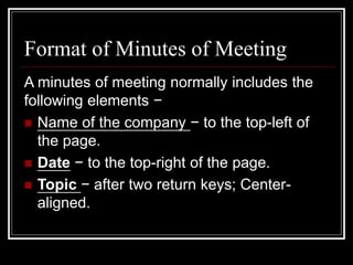 Writing a-memo in communication writing & skills | PPT