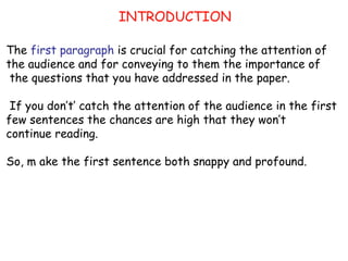 Writing A Research Paper | PPT