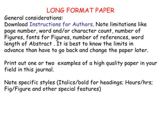 Writing A Research Paper | PPT