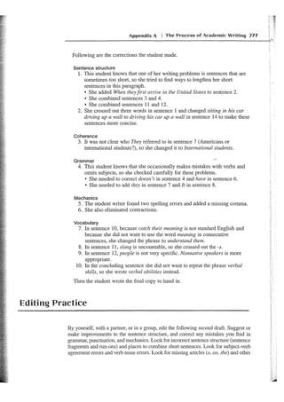 Writing academic-english-appendix a | PDF