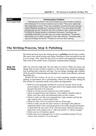 Writing academic-english-appendix a | PDF