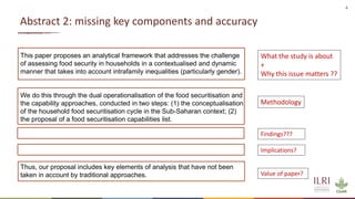 Writing effective and convincing abstracts: Examples | PPT