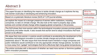Writing effective and convincing abstracts: Examples | PPT