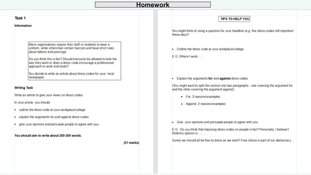 FS English Level 2 – April 15, 2023 (Writing : Articles). | PDF