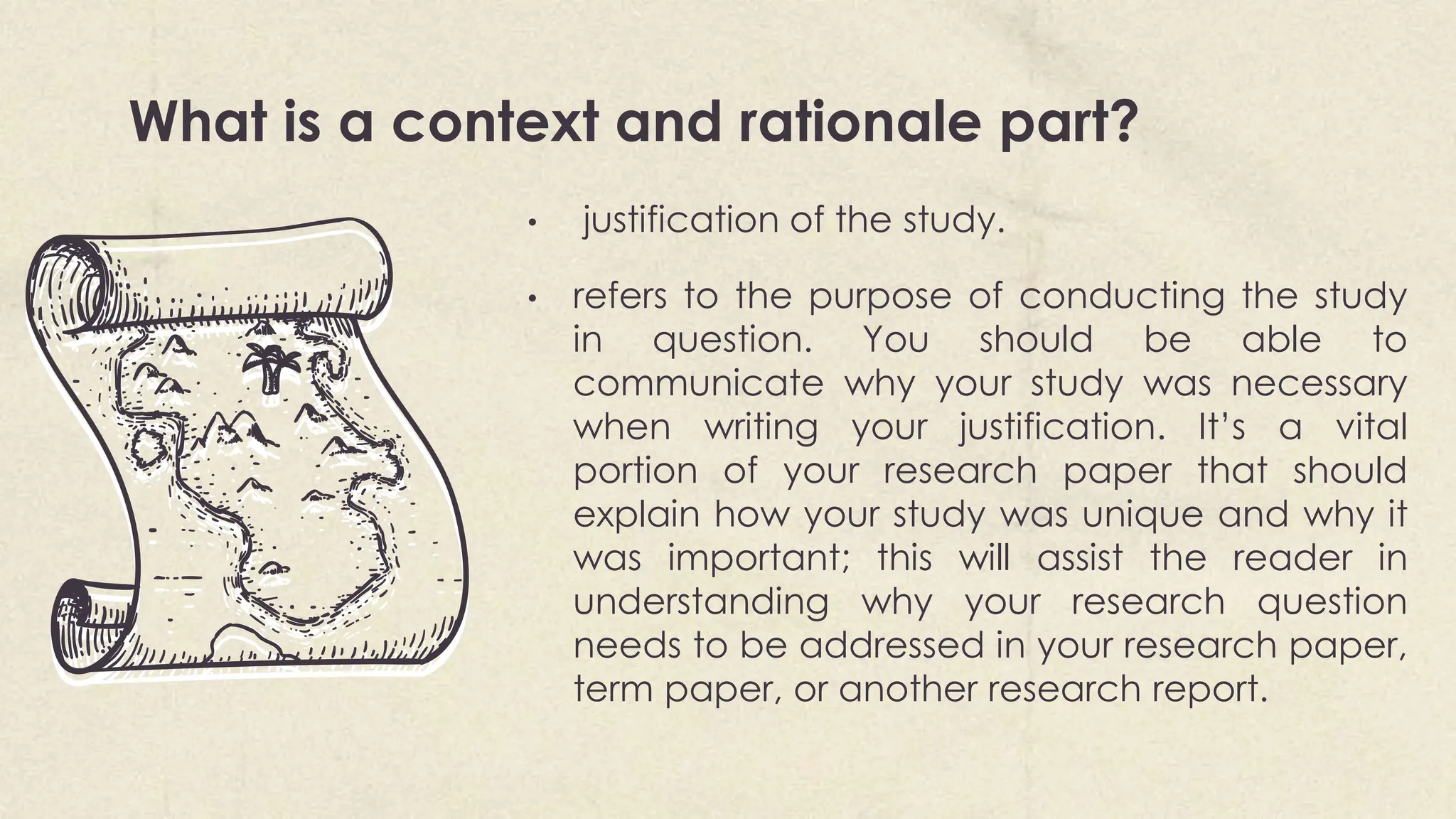 Writing Action Research (Context and Rationale) | PPTX