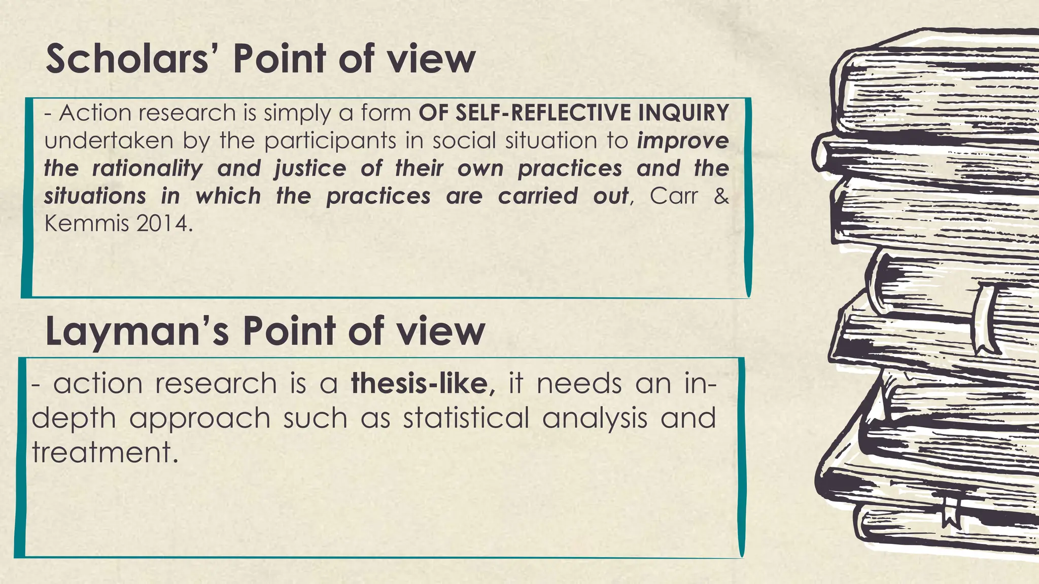 Writing Action Research (Context and Rationale) | PPTX