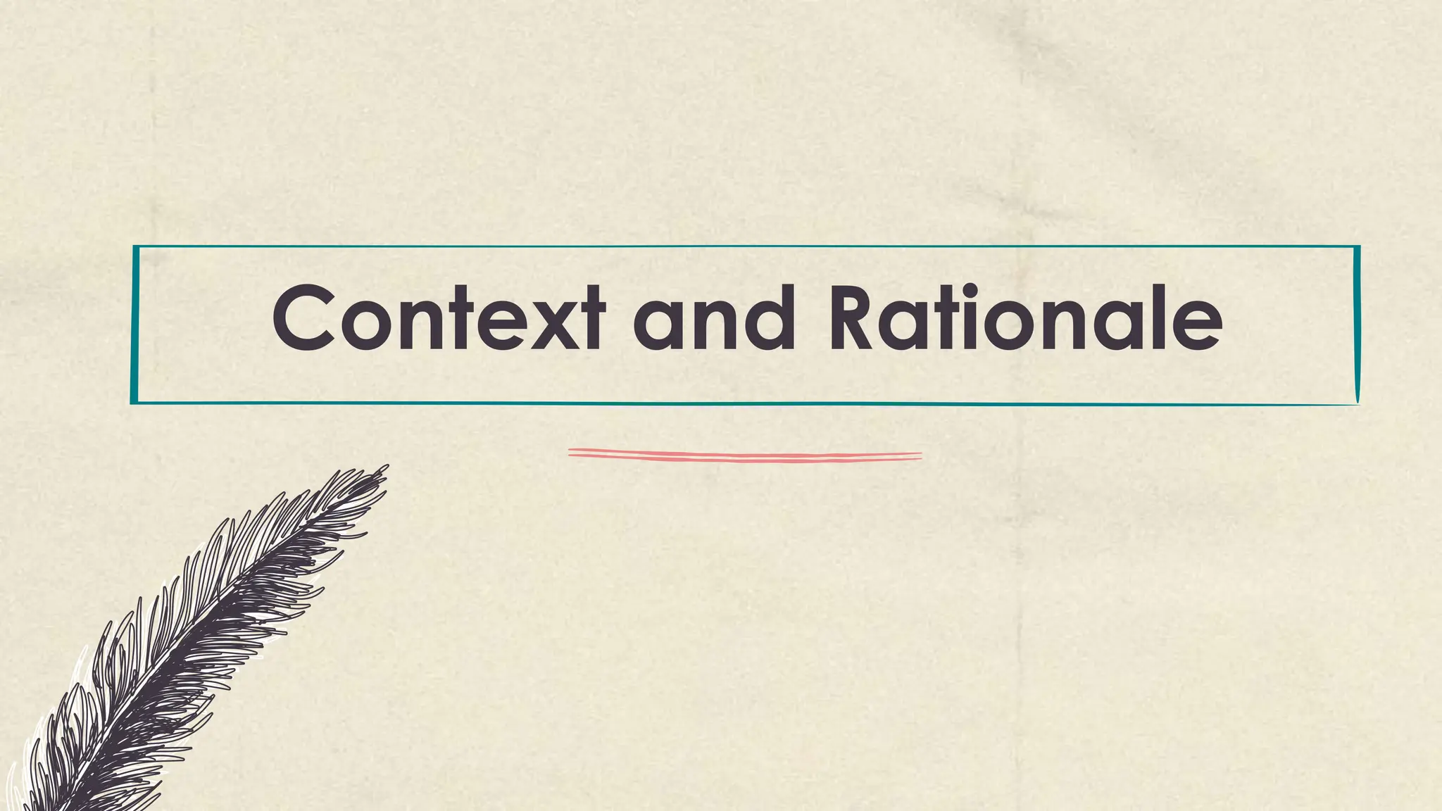 Writing Action Research (Context and Rationale) | PPTX
