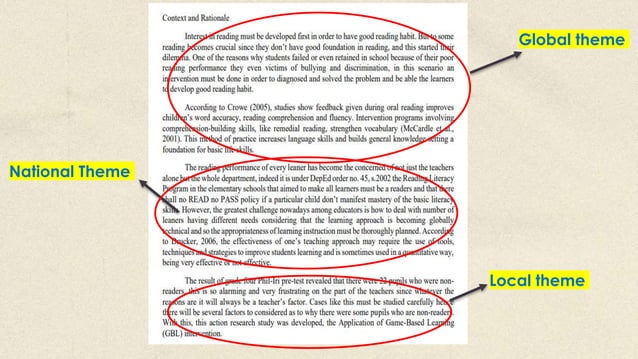 Writing Action Research (Context and Rationale) | PPTX | Augmented ...