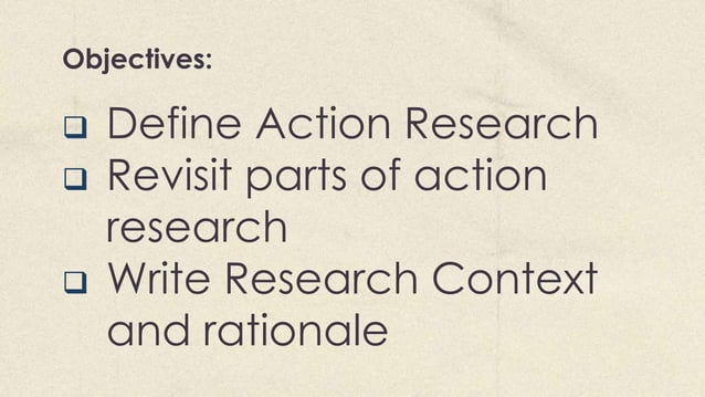 Writing Action Research (Context and Rationale) | PPTX | Augmented ...