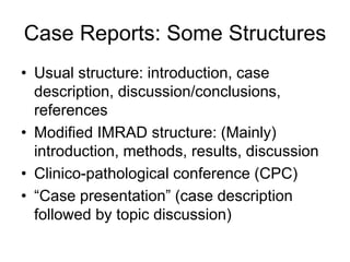 writing-case-reports.ppt