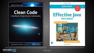 Writing clean code with modern Java | PPT
