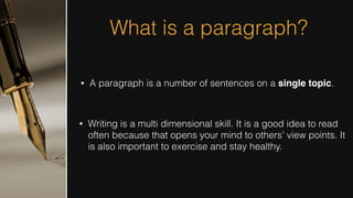 How to write Powerful Paragraphs - Effective Scientific and Business ...