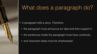 How to write Powerful Paragraphs - Effective Scientific and Business ...