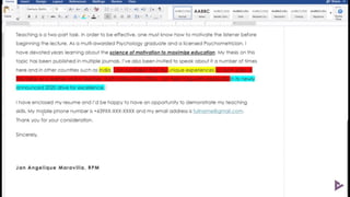 Writing-Cover-Letter.pptx yeps it was me gwapo | PPTX