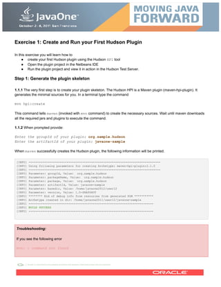 Writing first-hudson-plugin | PDF