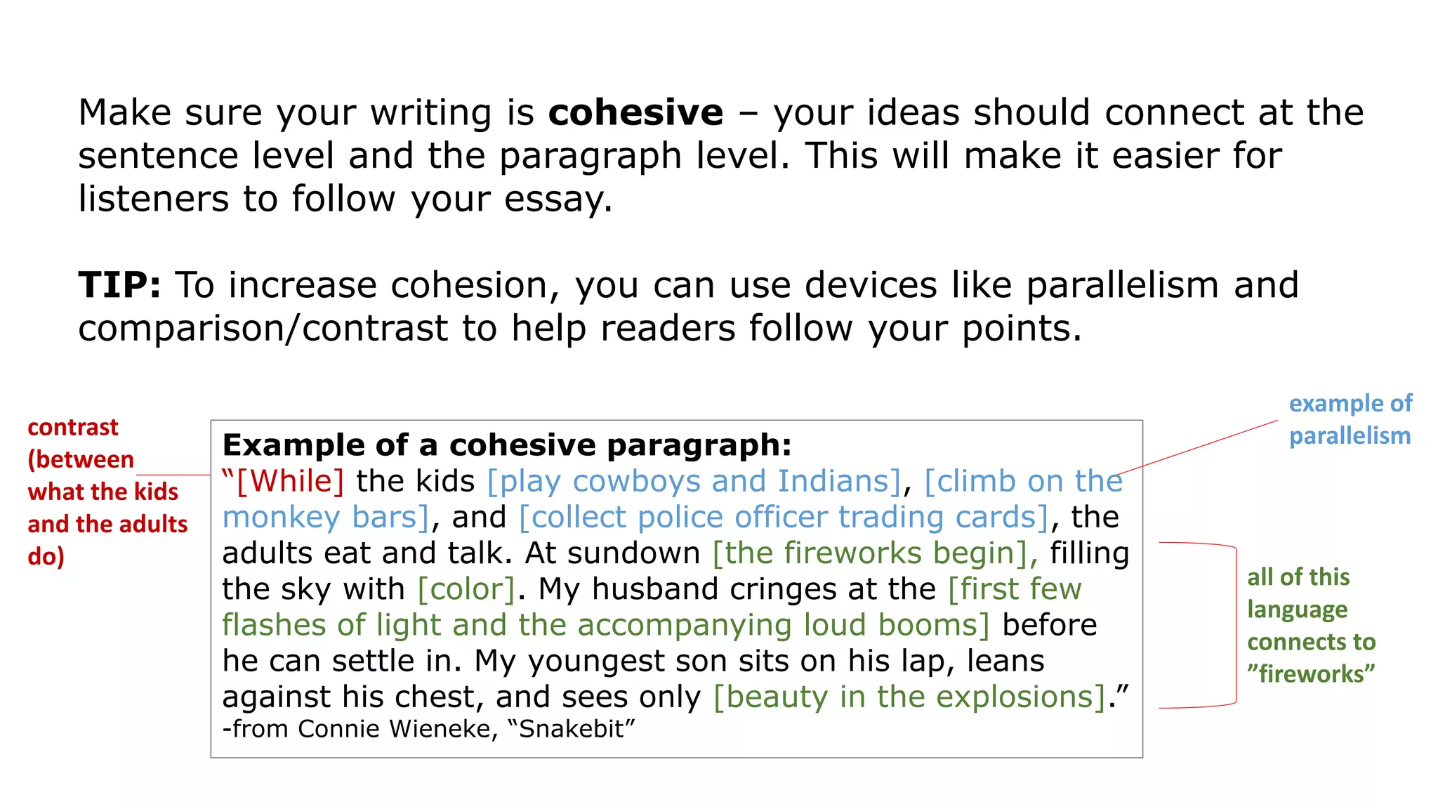 ENGL 208 - Writing for the Ear | PPTX