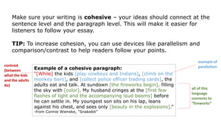 ENGL 208 - Writing for the Ear | PPTX
