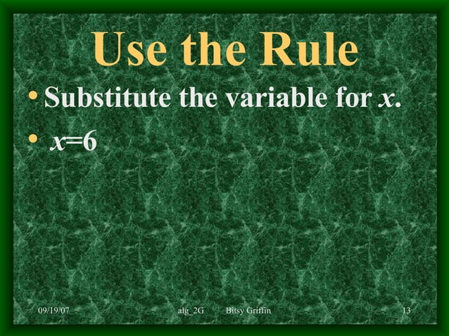 Writing Function Rules - Calculator | PPT