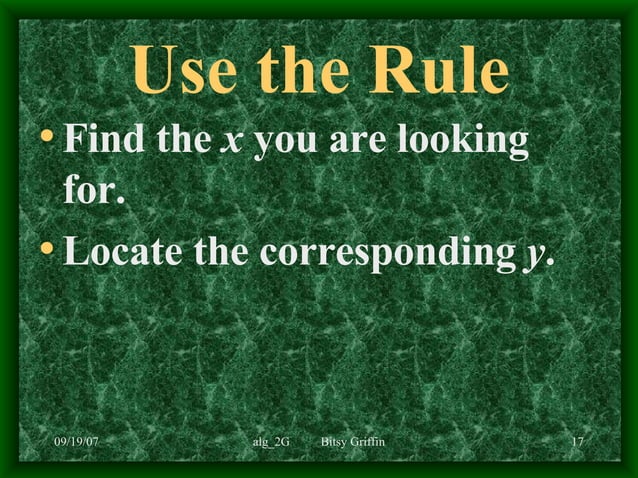 Writing Function Rules - Calculator | PPT