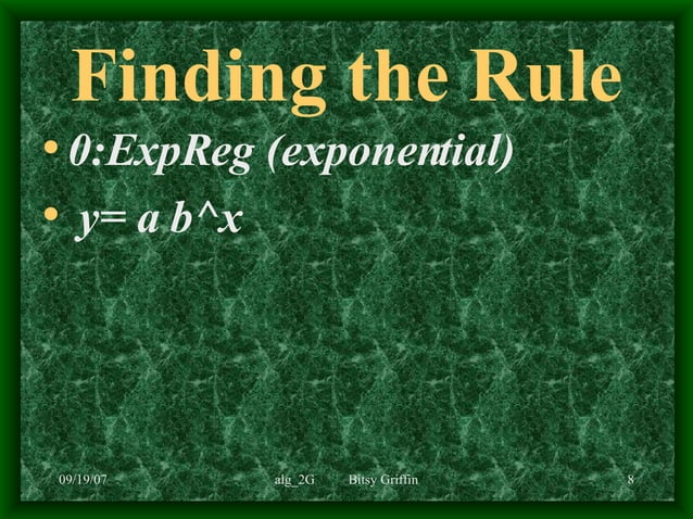 Writing Function Rules - Calculator | PPT