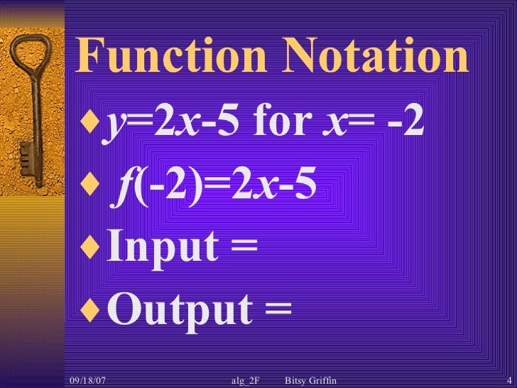 Writing Function Rules