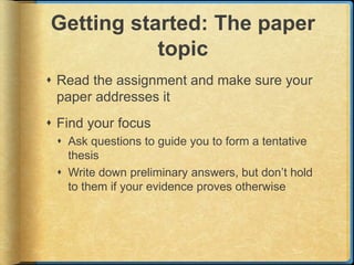 Writing-Guidelines-Taylor.ppt | Homework and Study | Education