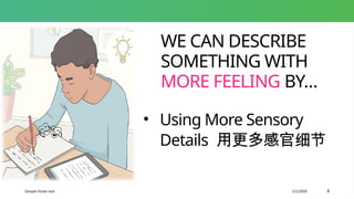 Writing - How to Describe with Feeling.pptx