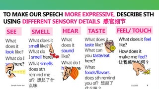 Writing - How to Describe with Feeling.pptx