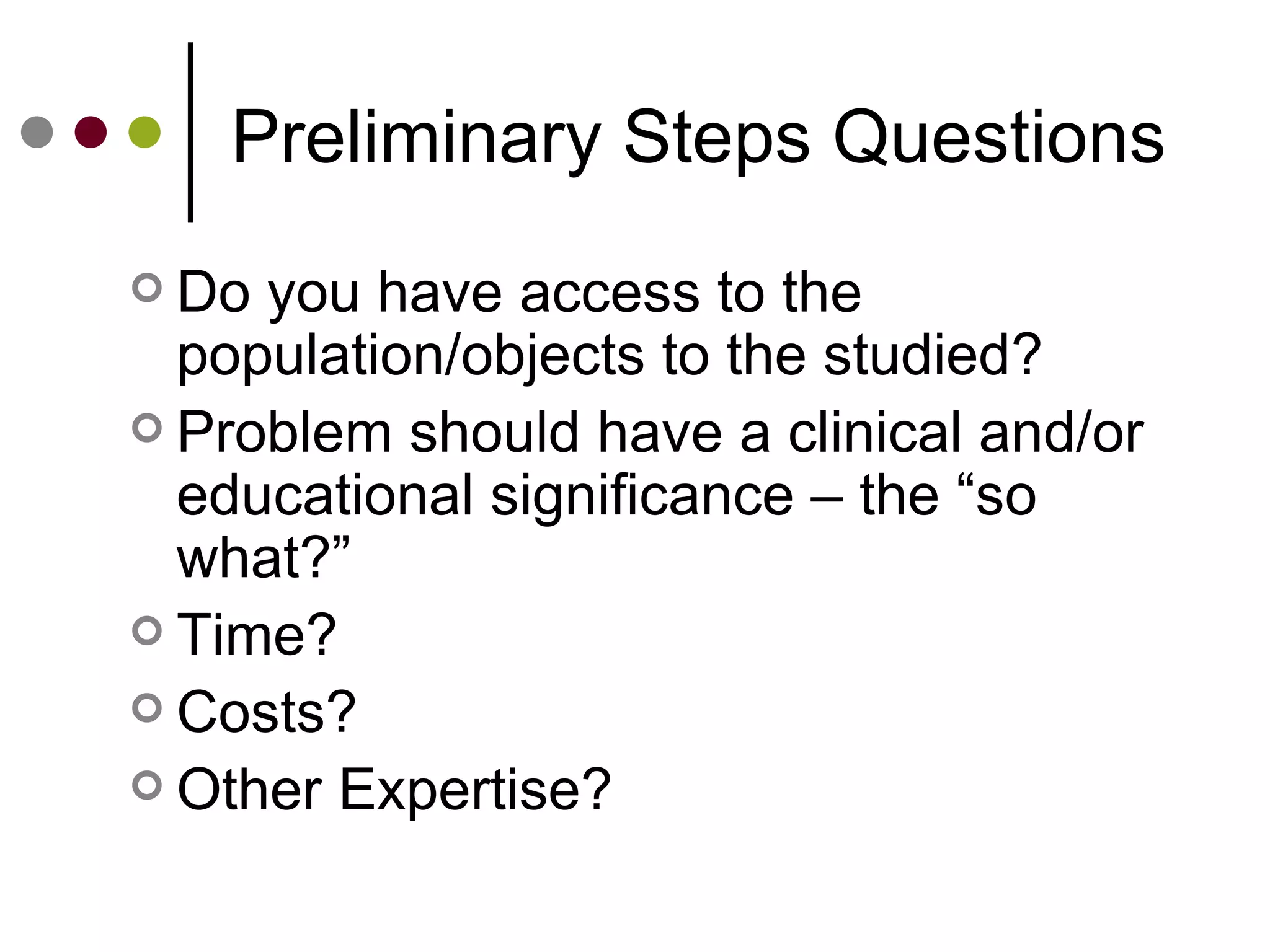 Writing In The Health Sciences: The Research Process | PPT