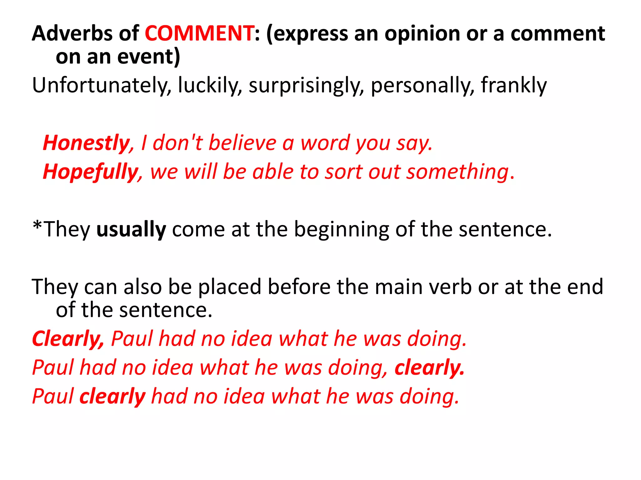 Writing informal-emails-adverbs | PPT