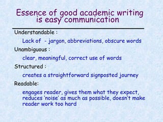 Writing It Right | PPT