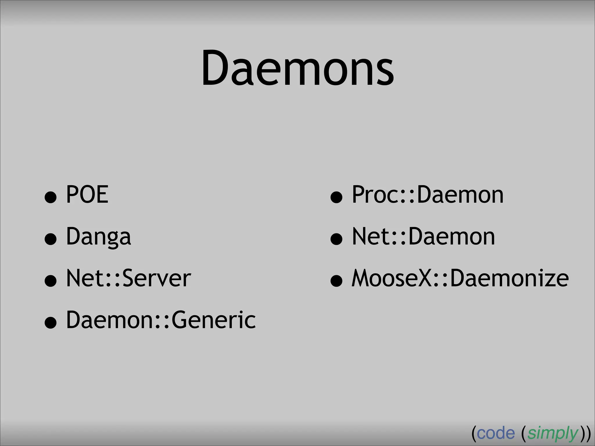 Writing Modular Command Line Apps With App Cmd Ppt