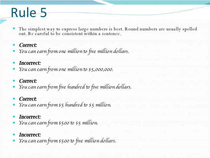 Writing Numbers writing-numbers