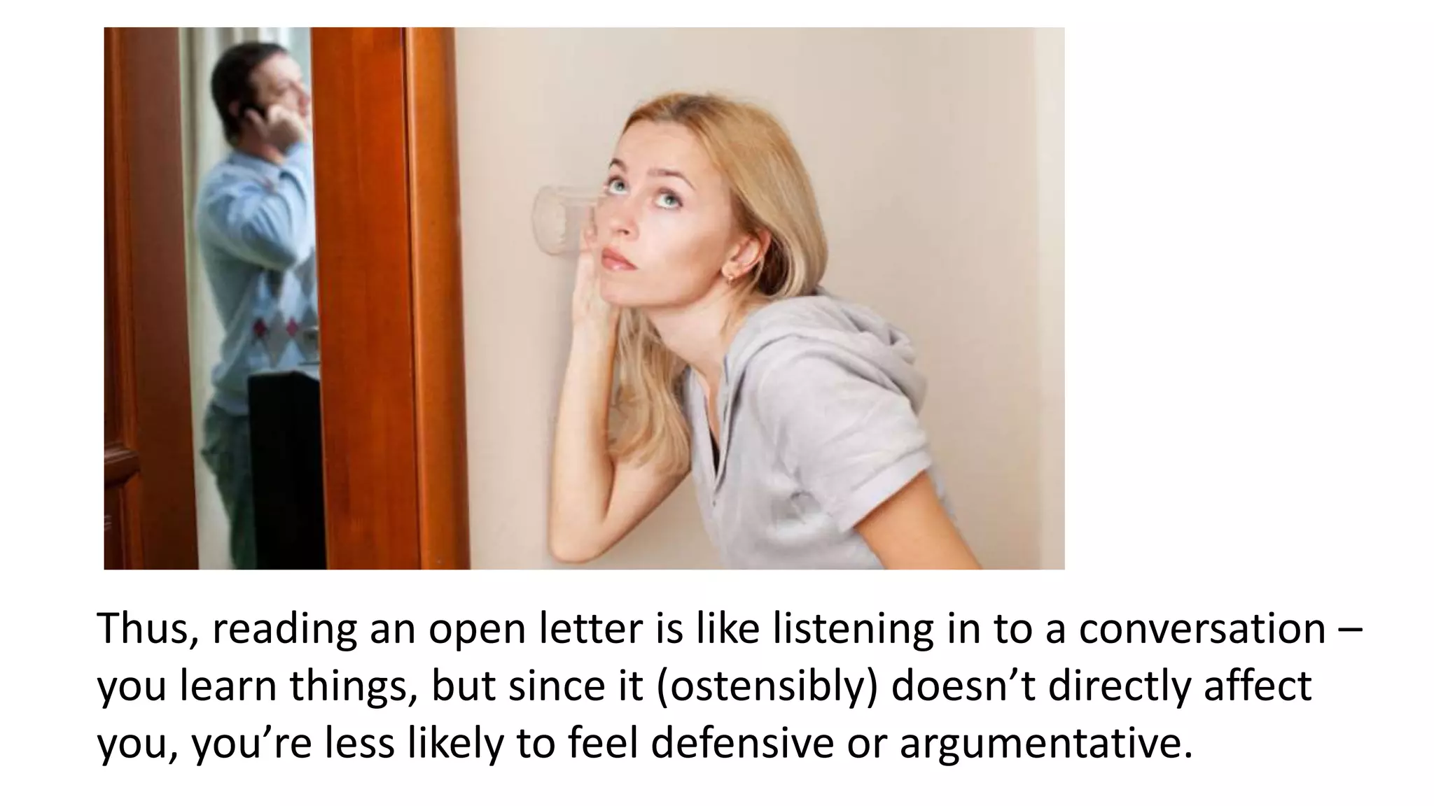 Writing Open Letters | PPTX