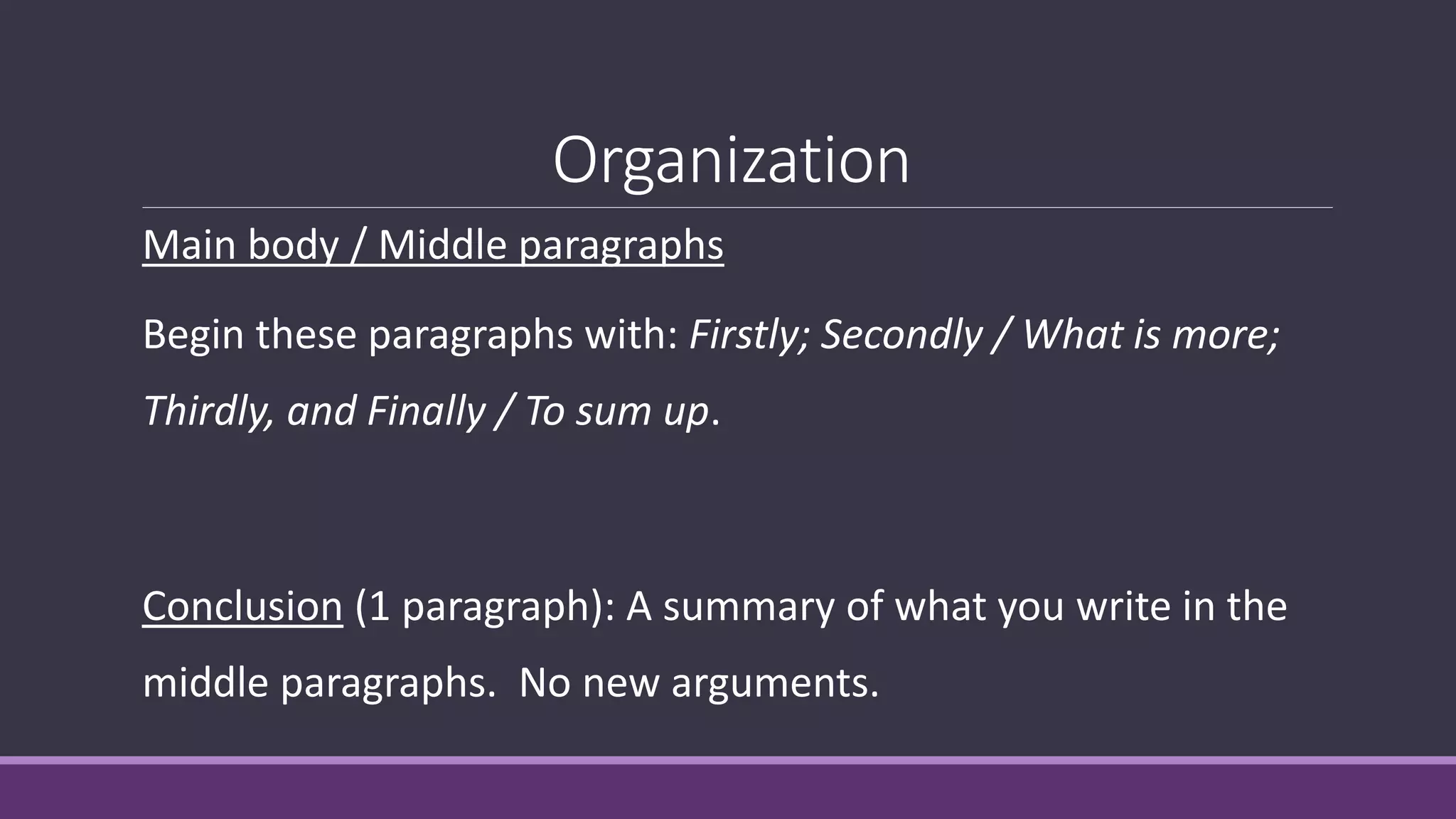 Writing opinion essay | PPTX