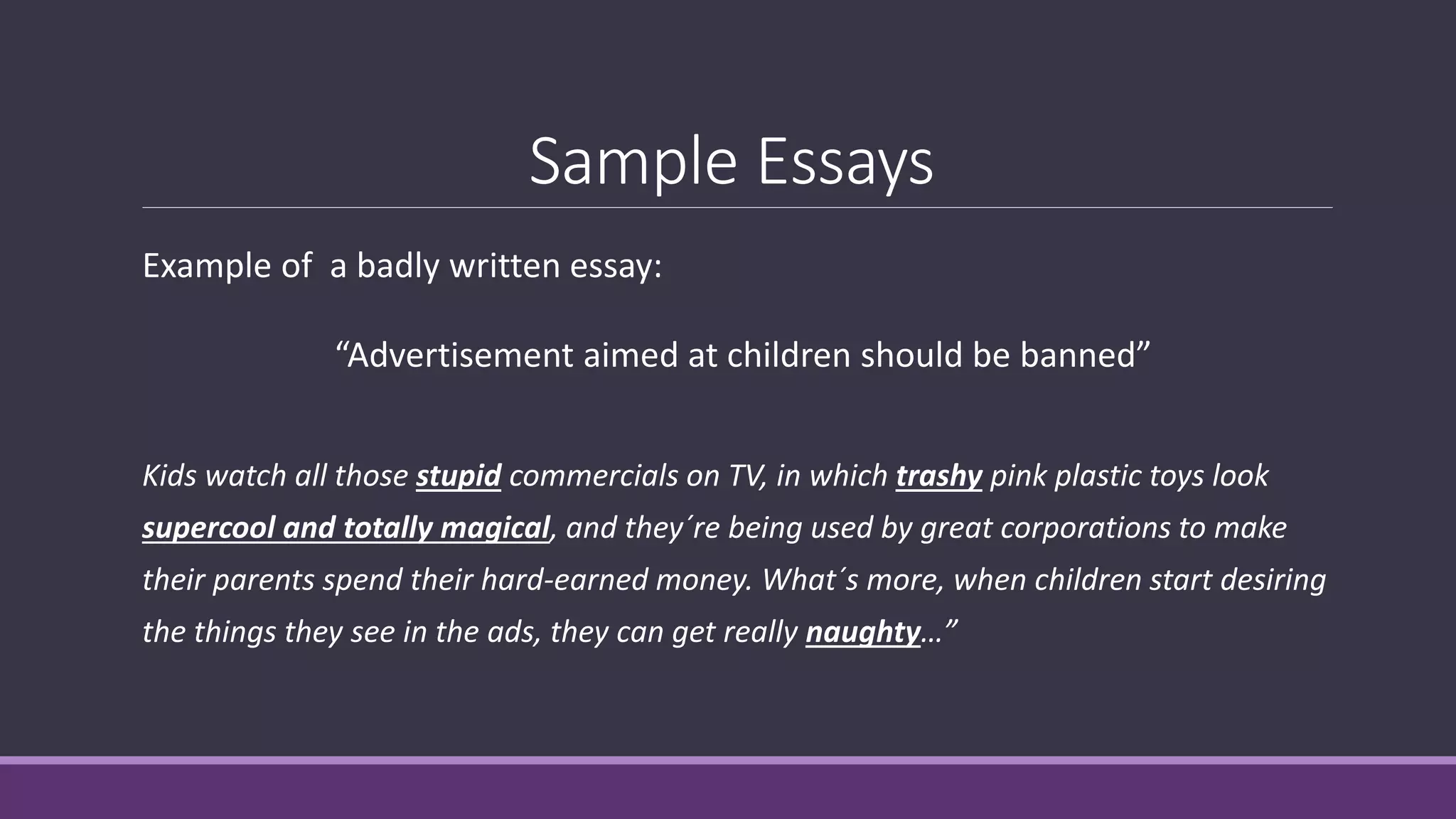 Writing opinion essay | PPTX