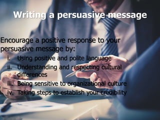 Writing persuasive-messages | PPTX