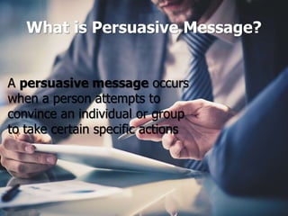 Writing persuasive-messages | PPTX