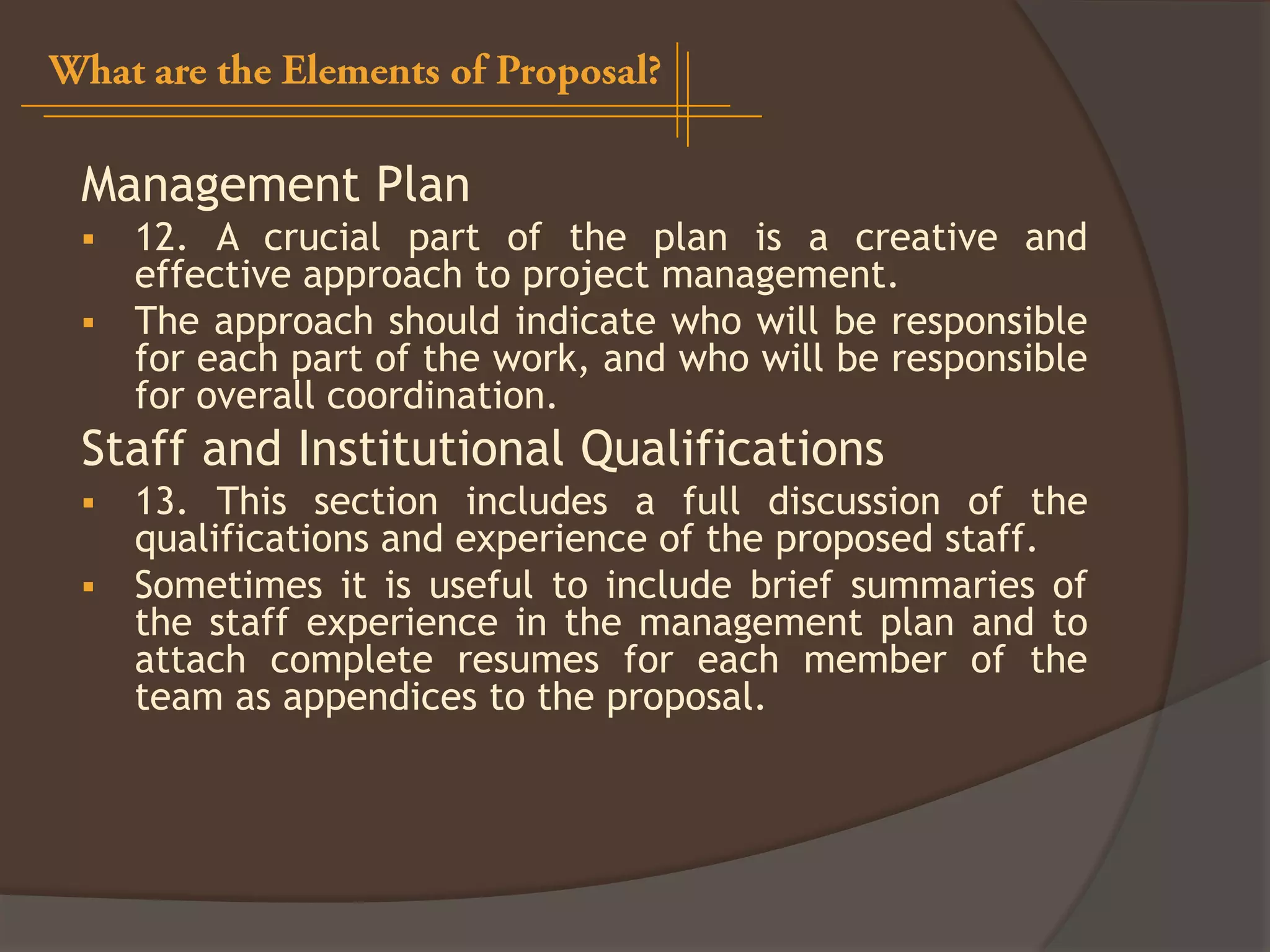 Writing Project Proposals | PPTX