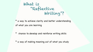 Writing - Reflective Paper | PDF