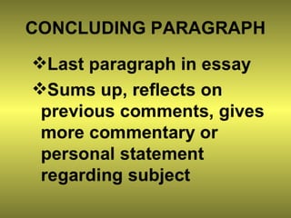 Writing Terminology | PDF