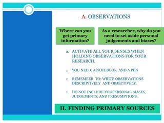 Nature and Process of Research | PPTX