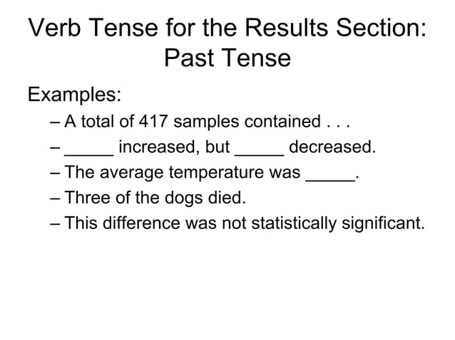 writing-the-results-section and discussion.ppt | Science