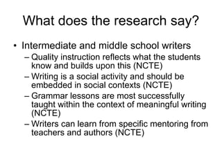 Writing Workshop Presentation Onilne Version | PPT