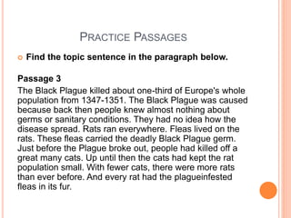 Topic Sentences | PPTX