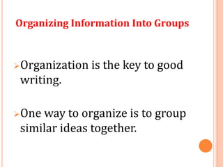 Topic Sentences | PPTX