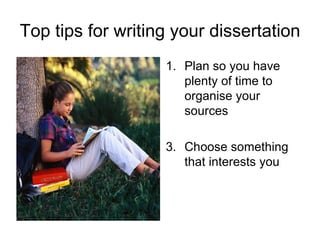 Writing your Postgraduate Dissertation | PPT | Postgraduate Education ...