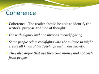 Writing 101 part 1 | PPT