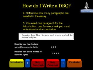 How to write a DBQ | PPT